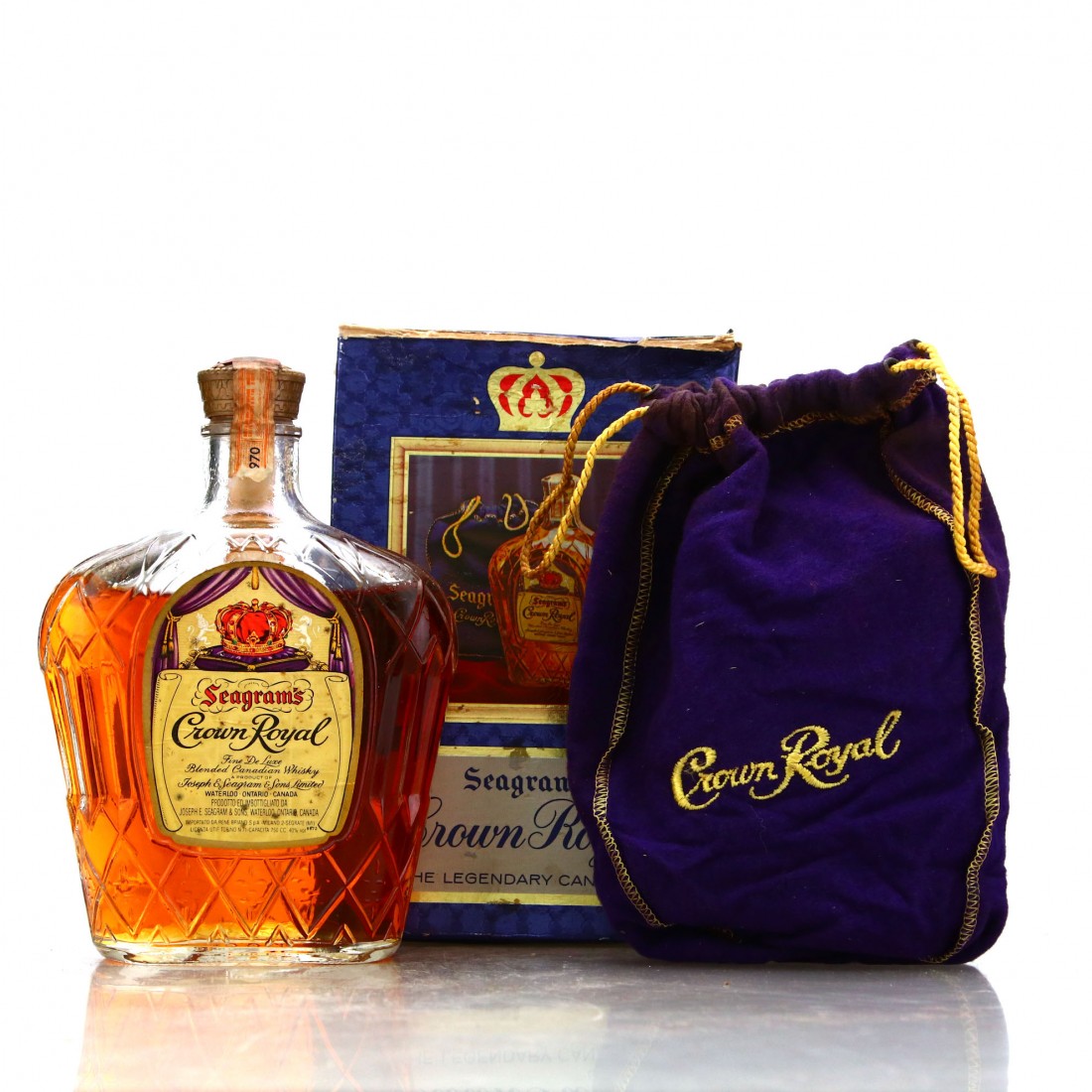 Seagram's Crown Royal 1970 Canadian Whisky | Whisky Auctioneer