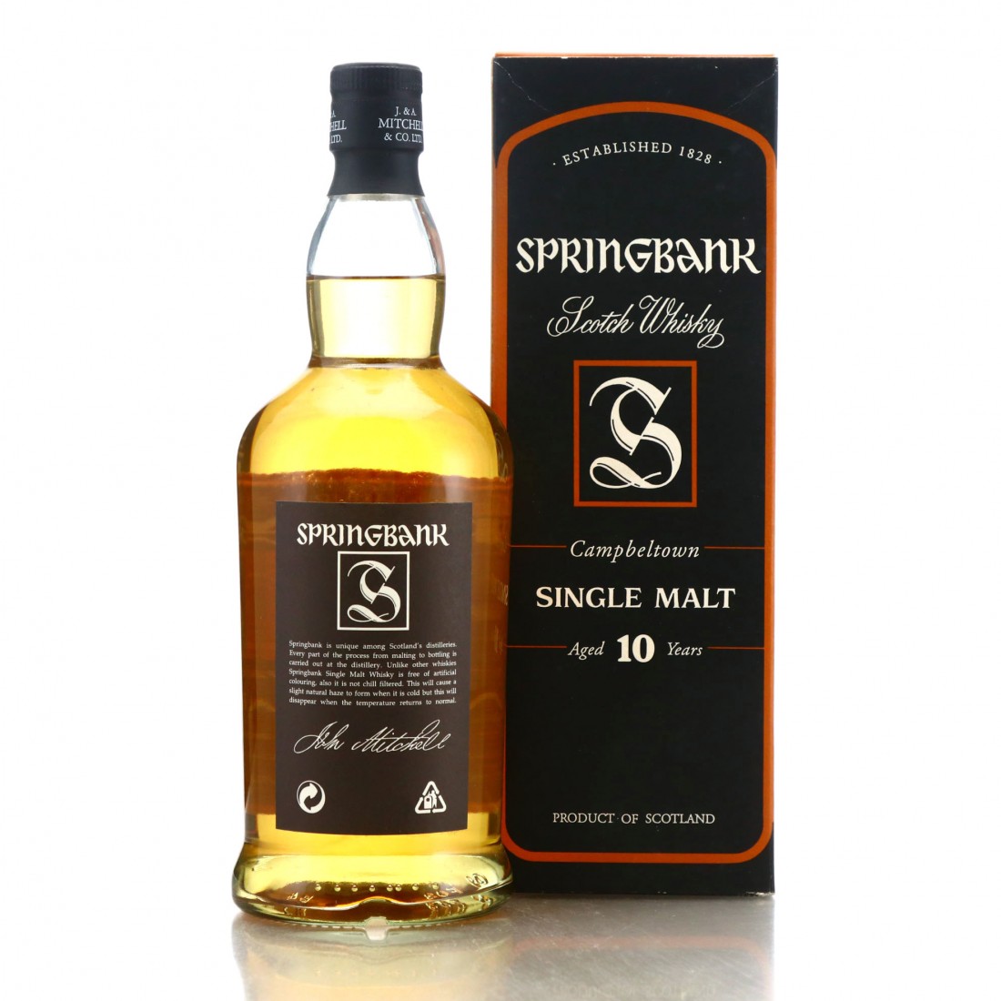 Springbank 10 Year Old early 2000s | Whisky Auctioneer