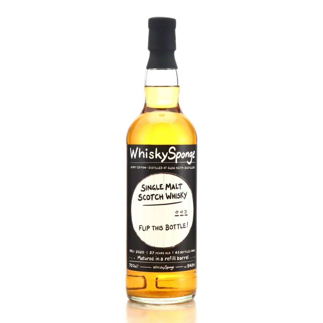 Glen Keith 1993 Whisky Sponge 27 Year Old Secret Edition | Whisky ...