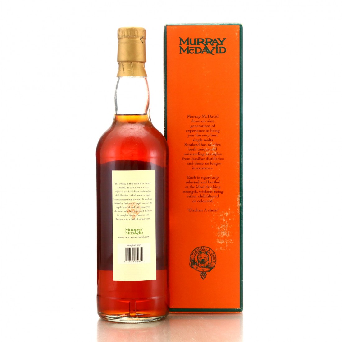Springbank 1965 Murray McDavid 34 Year Old | Whisky Auctioneer