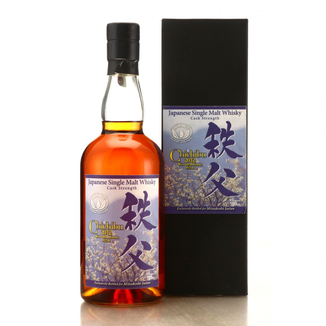 Chichibu 2012 Single Mizunara Head Cask #1718 / Mitsukoshi Isetan ...