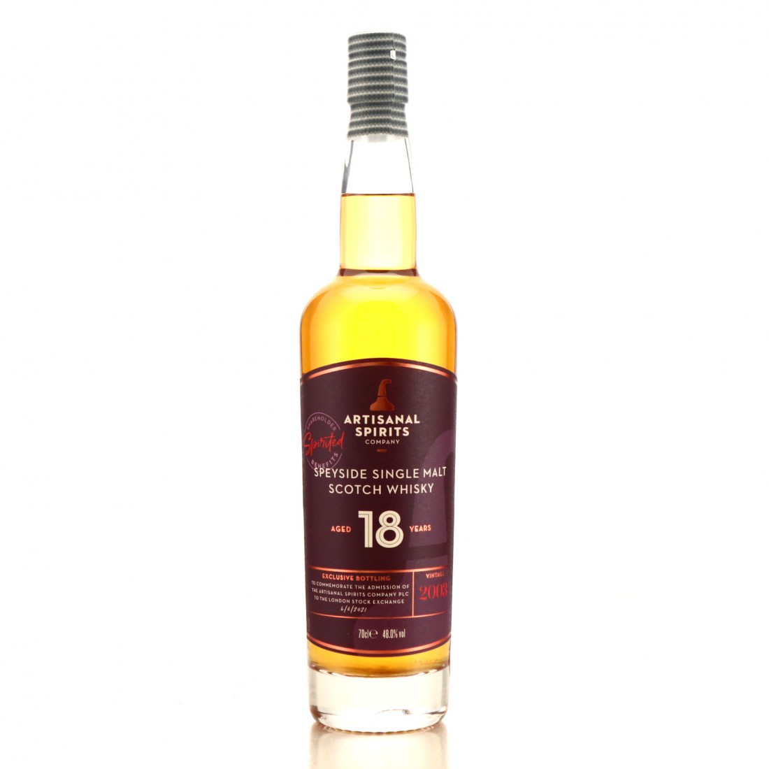 Speyside Single Malt 2003 Artisanal Spirits 18 Year Old / Shareholder Exclusive | Whisky Auctioneer