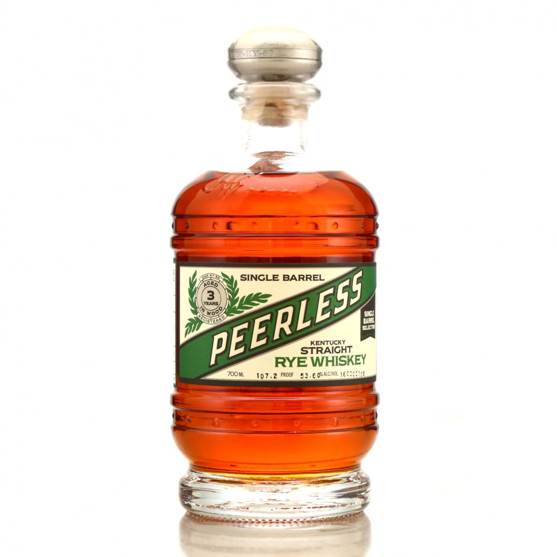 Peerless 3 Year Old Single Barrel Kentucky Straight Rye 70cl / British ...