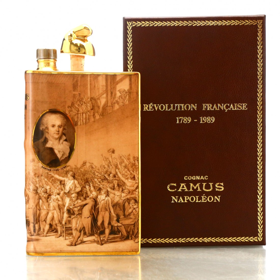 Camus Napoleon Cognac French Revolution Bicentenary Decanter 1989 | Whisky Auctioneer