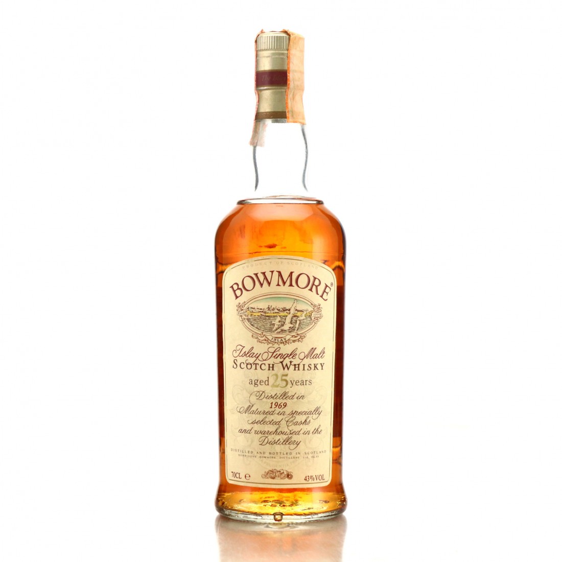 Bowmore 1969 25 Year Old Whisky Auctioneer