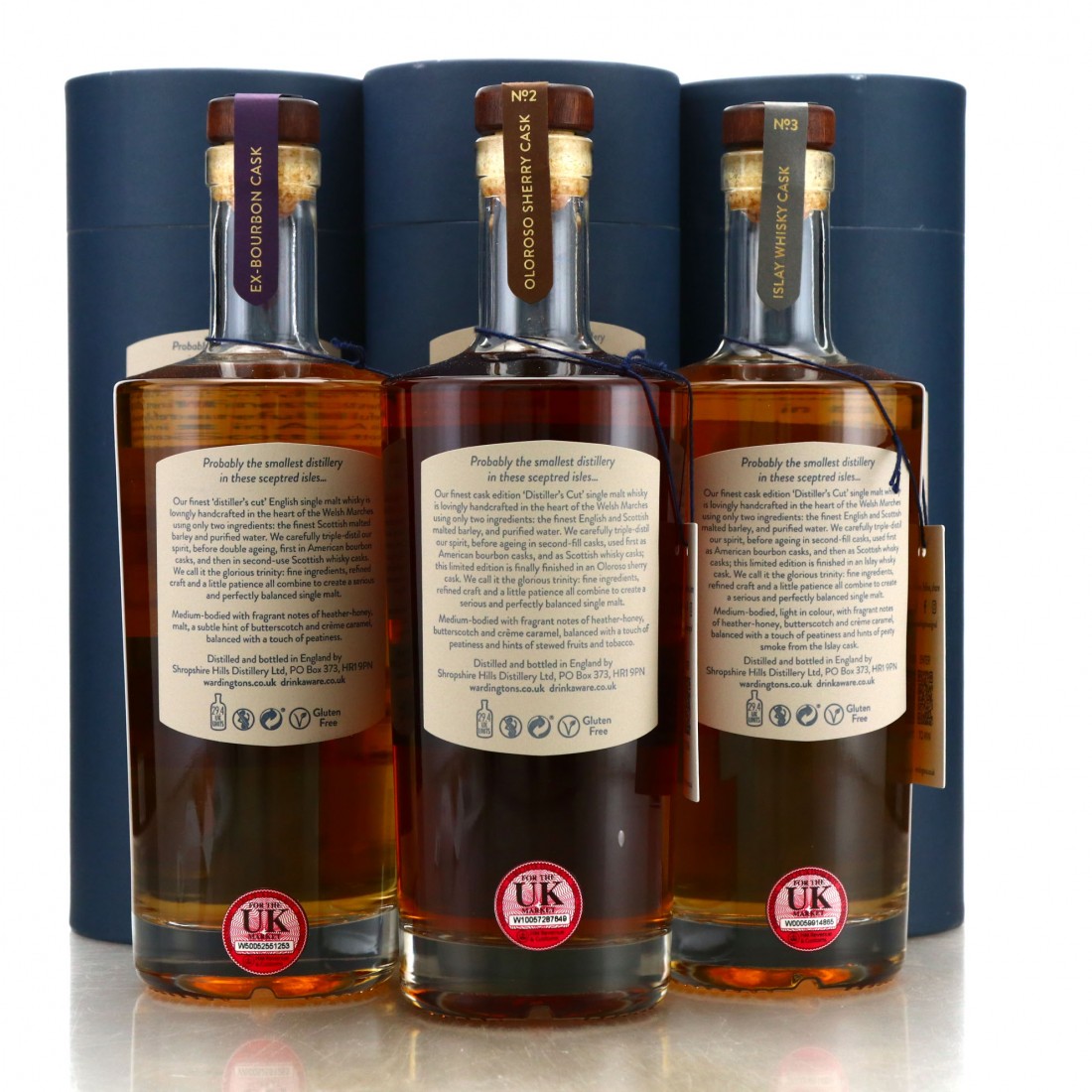 Wardington's Original Ludlow Distiller's Cut 3 x 70cl | Whisky Auctioneer