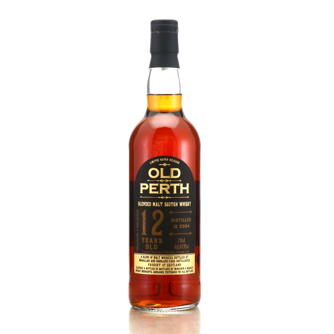 Old Perth 2004 12 Year Old Blended Malt No.1 / Macallan and Highland ...