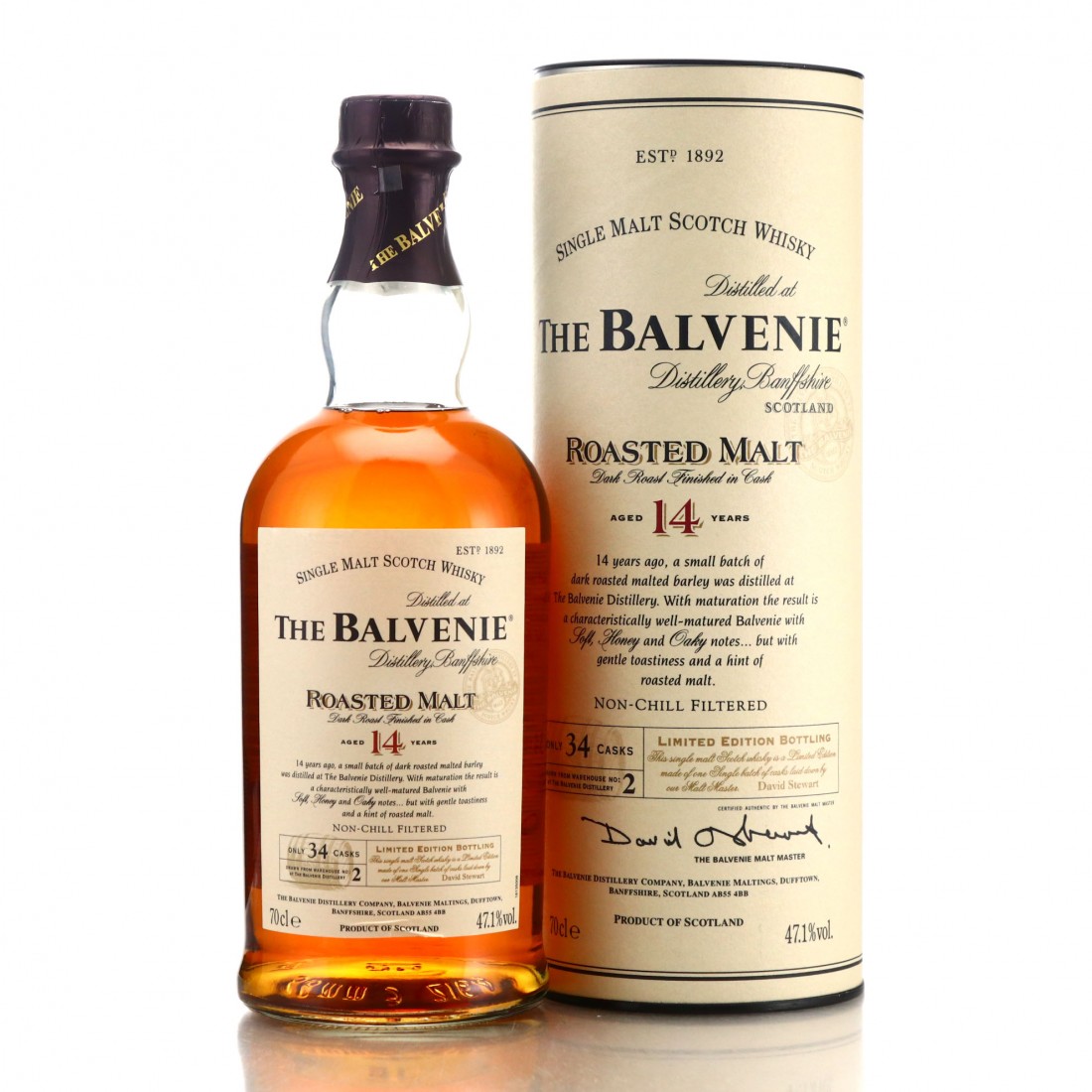 Balvenie 14 Year Old Roasted Malt | Whisky Auctioneer