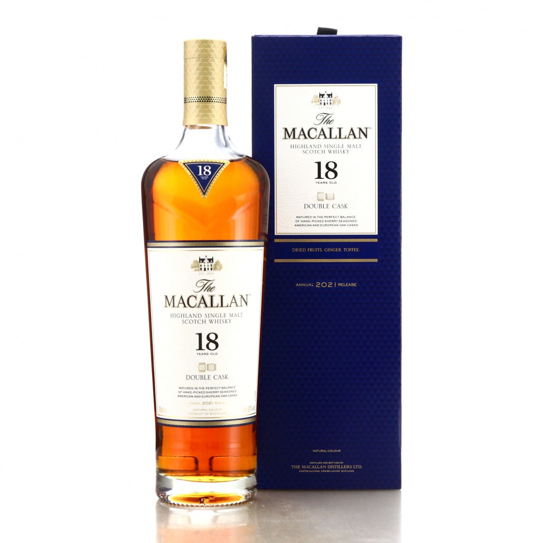 Macallan 18 Year Old Double Cask 2021 Release | Whisky Auctioneer