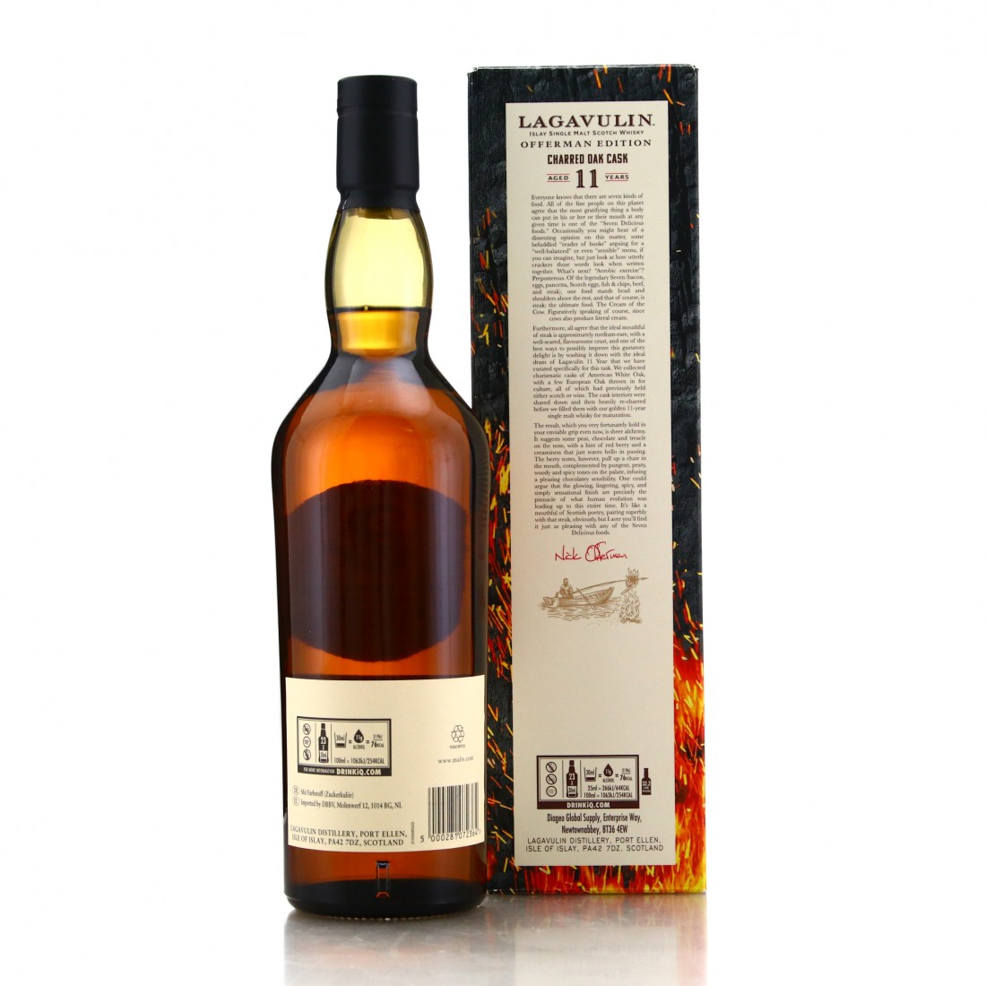 Lagavulin Offerman Edition 11 Year Old Charred Oak Cask | Whisky Auctioneer