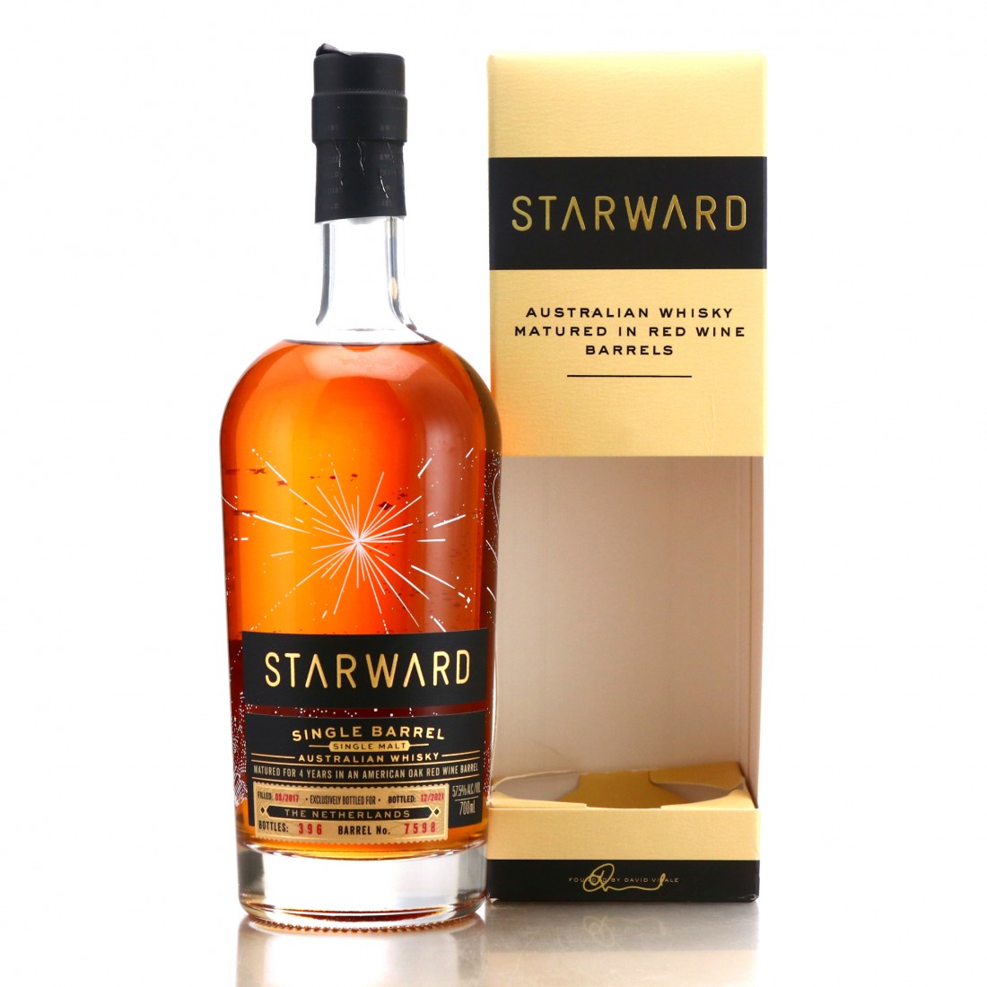 Starward 2017 Single Red Wine Cask #7598 / The Netherlands | Whisky ...