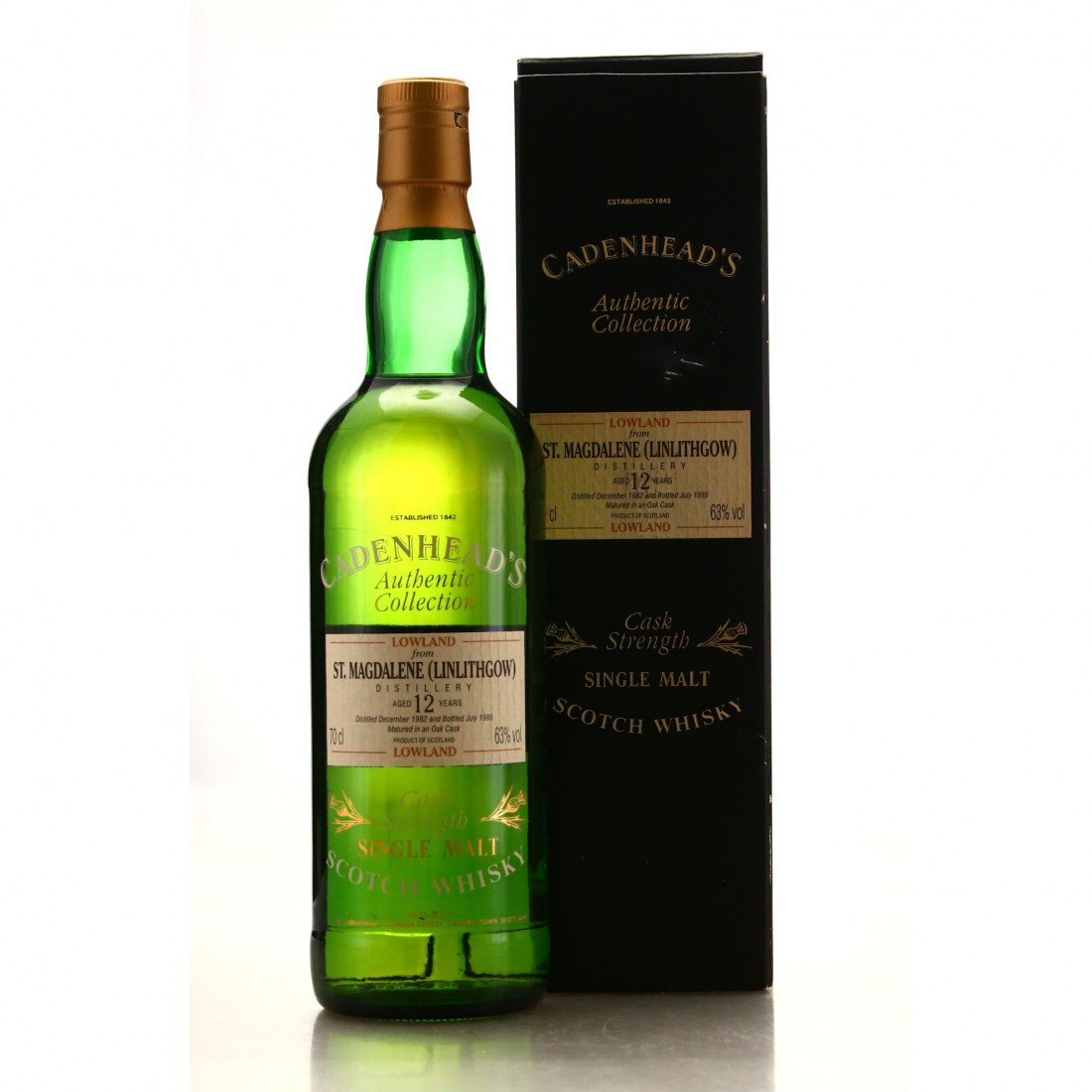 St Magdalene 1982 Cadenheads 12 Year Old | Whisky Auctioneer