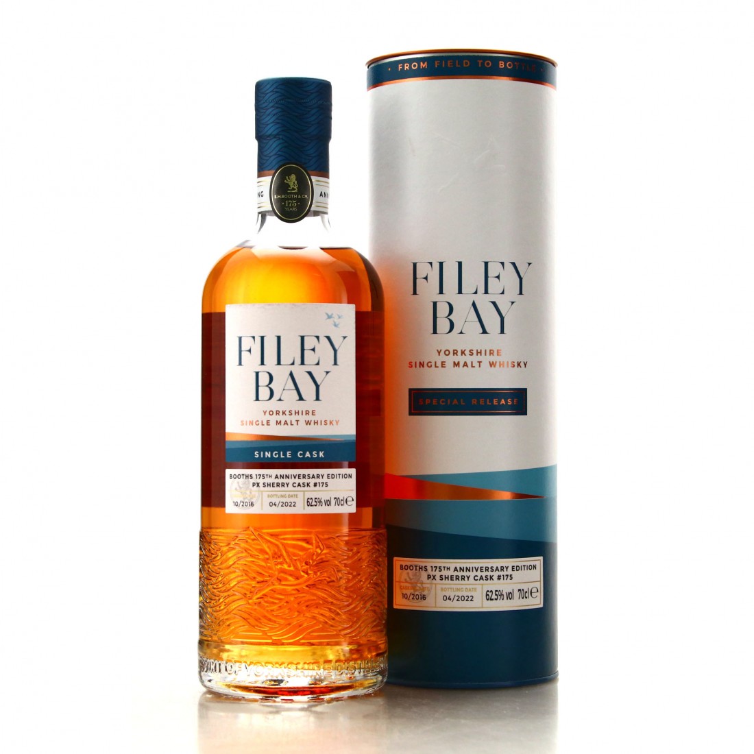Filey Bay 2016 Single PX Cask #175 / Booths 175th Anniversary | Whisky ...