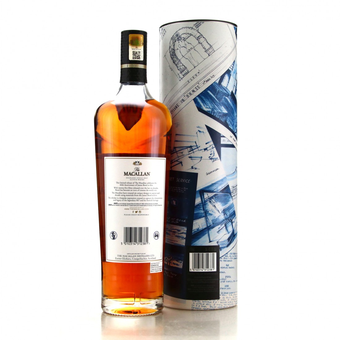 Macallan James Bond 60th Anniversary Release / Decade 1 | Whisky Auctioneer