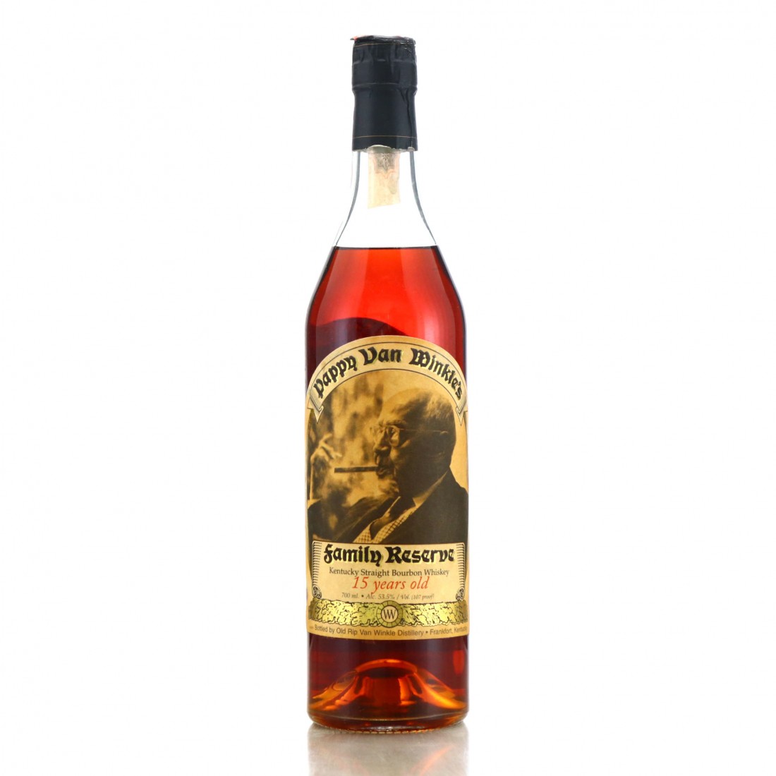 Pappy Van Winkle 15 Year Old Family Reserve 70cl pre-2007 / Stitzel ...