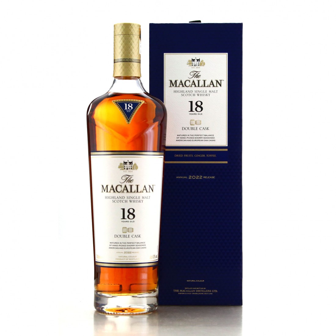 Macallan 18 Year Old Double Cask 2022 Release | Whisky Auctioneer