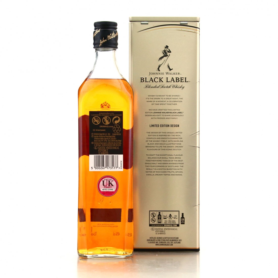 Johnnie Walker Black Label 12 Year Old Limited Edition | Whisky Auctioneer