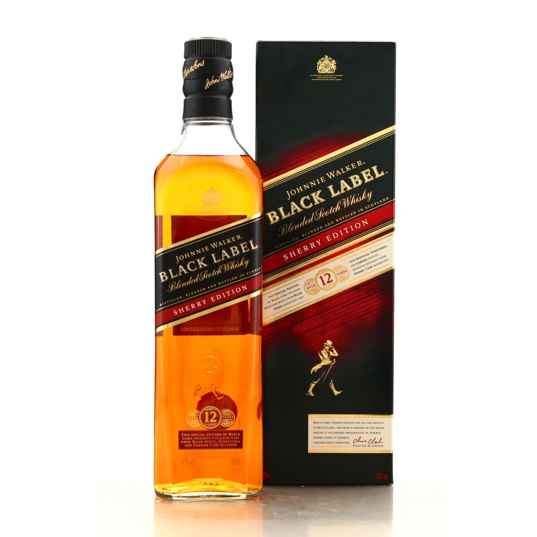 Johnnie Walker Black Label 12 Year Old Sherry Finish | Whisky Auctioneer