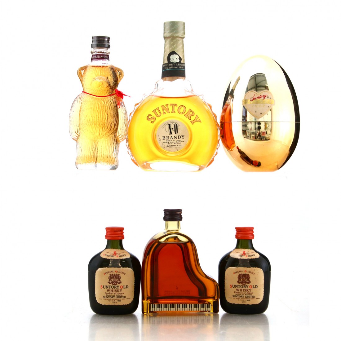 Suntory Whisky & Brandy Miniature x 6 | Whisky Auctioneer