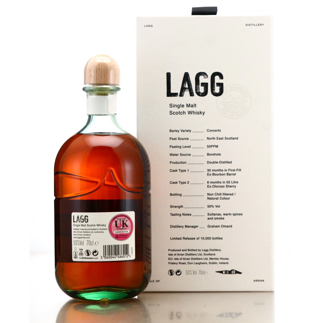 Lagg Single Malt Inaugural Release Batch #2 / WARI Charity Lot | Whisky ...