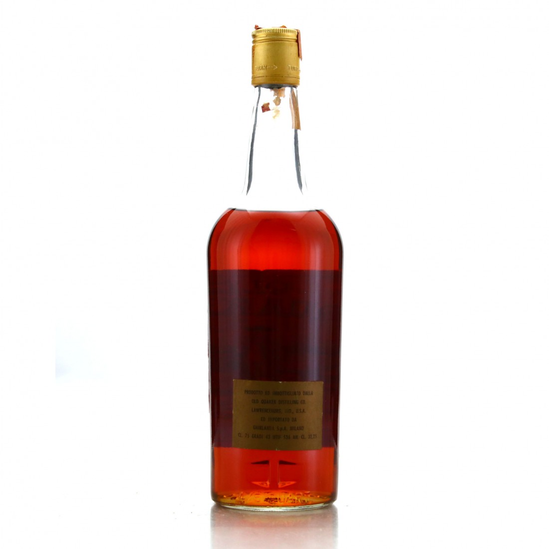 Old Quaker 4 Year Old Straight Bourbon 1970s | Whisky Auctioneer Old Quaker 4 Year Old Straight Bourbon 1970s | Whisky Auctioneer
