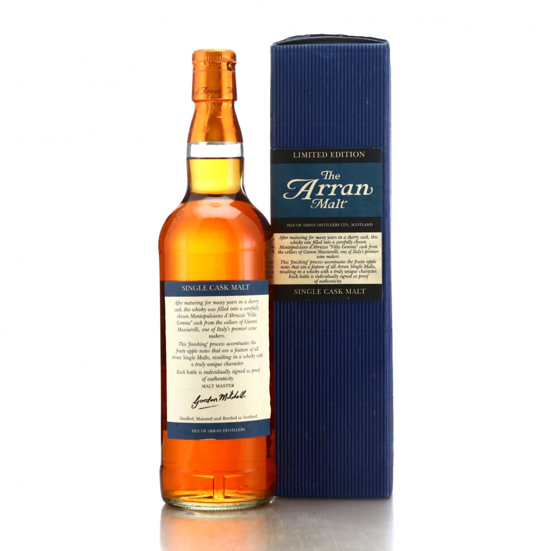 Arran Single Montepulciano d'Abruzzo Cask Finish | Whisky Auctioneer