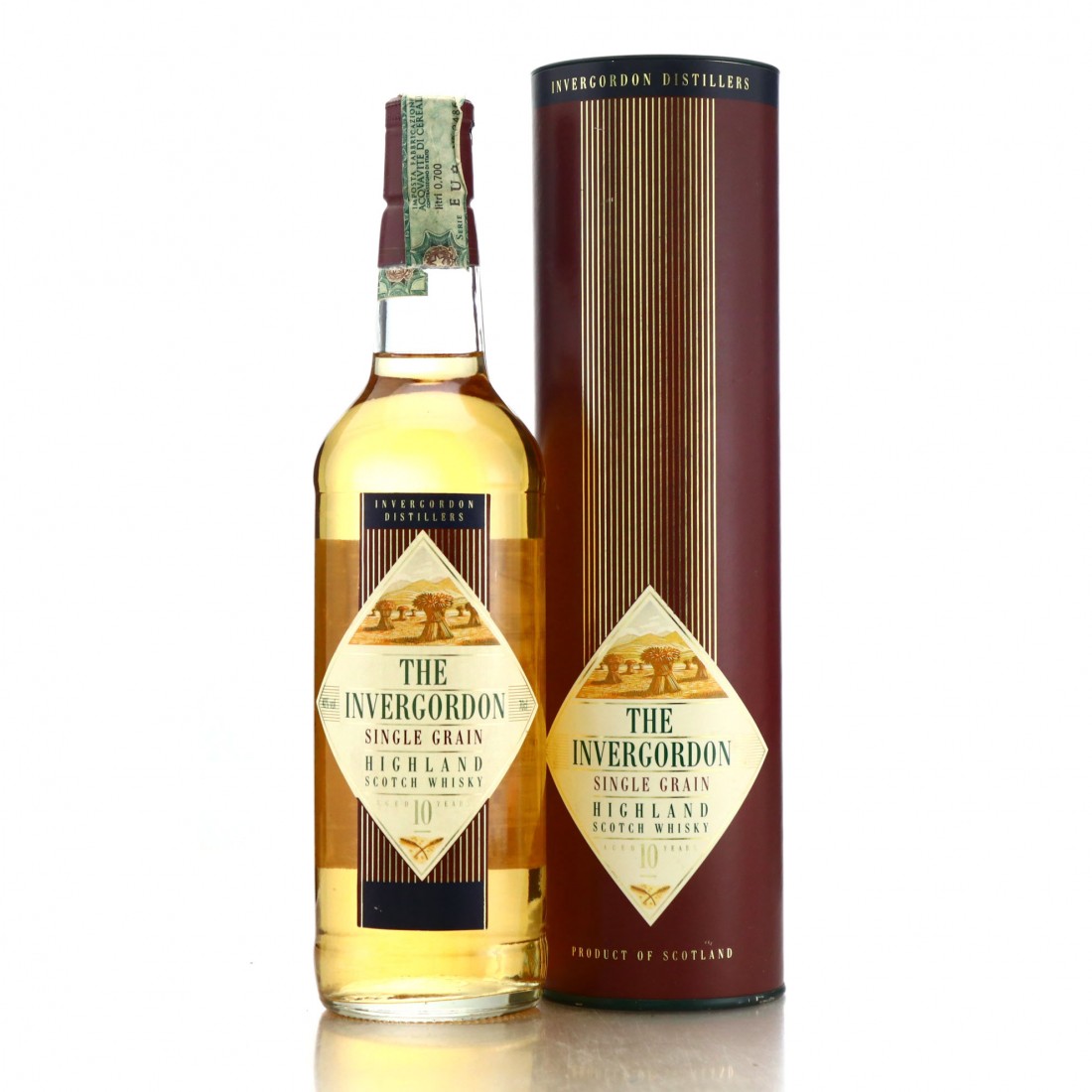 Invergordon 10 Year Old Single Grain early 1990s | Whisky Auctioneer