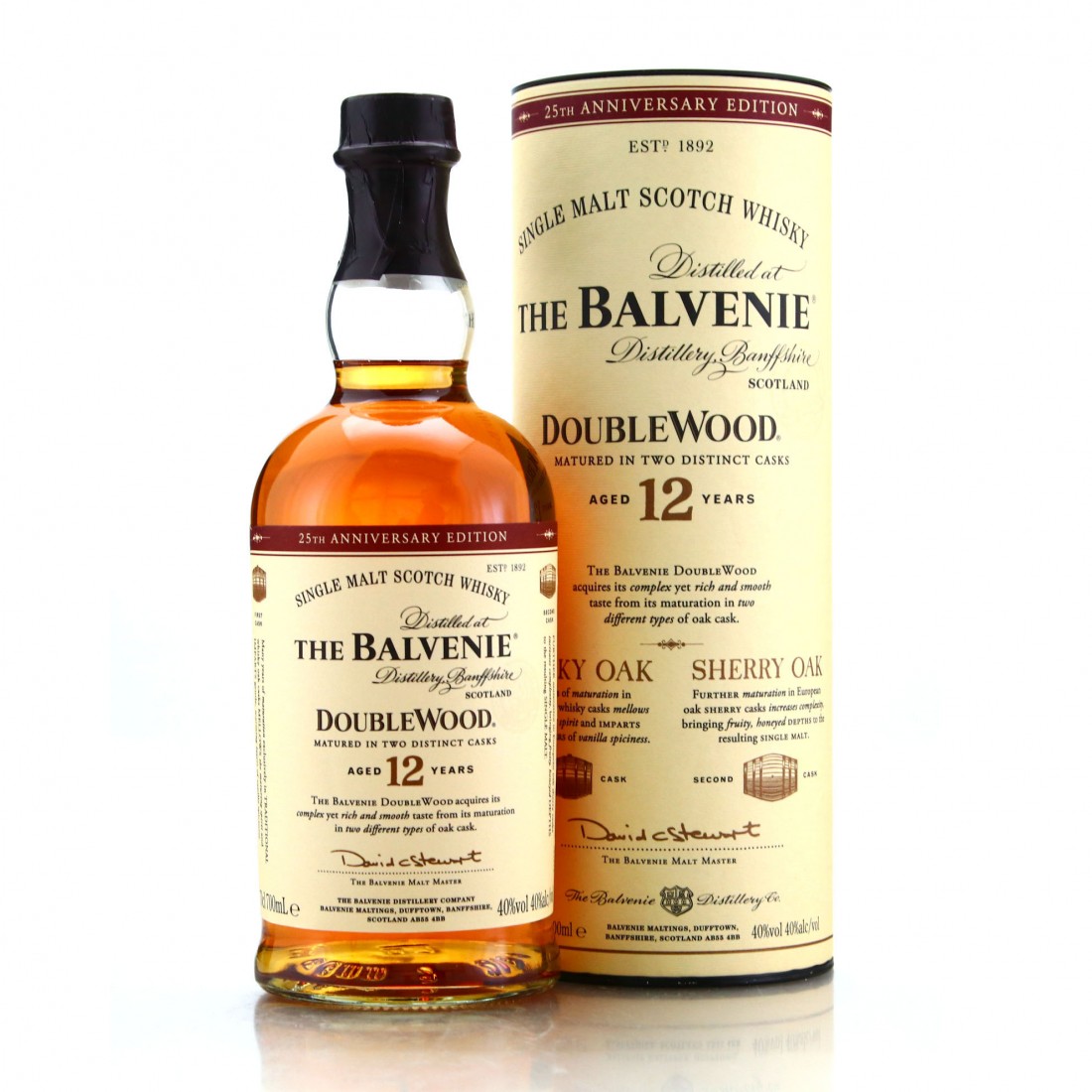 Balvenie 12 Year Old DoubleWood / 25th Anniversary | Whisky Auctioneer