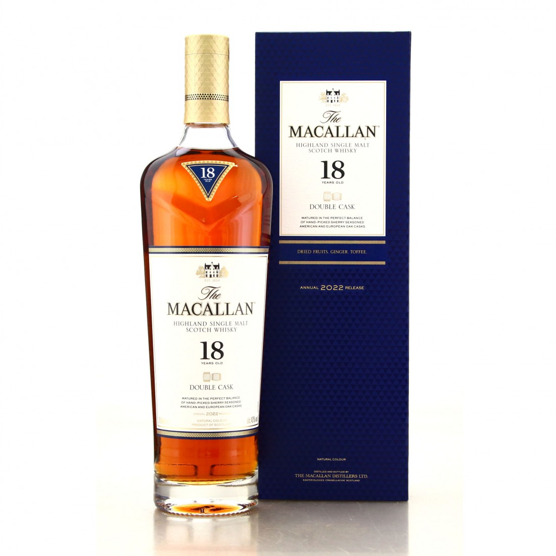 Macallan 18 Year Old Double Cask 2022 Release | Whisky Auctioneer