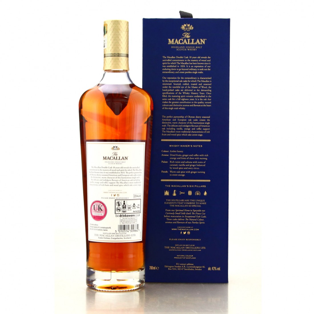 Macallan 18 Year Old Double Cask 2022 Release | Whisky Auctioneer