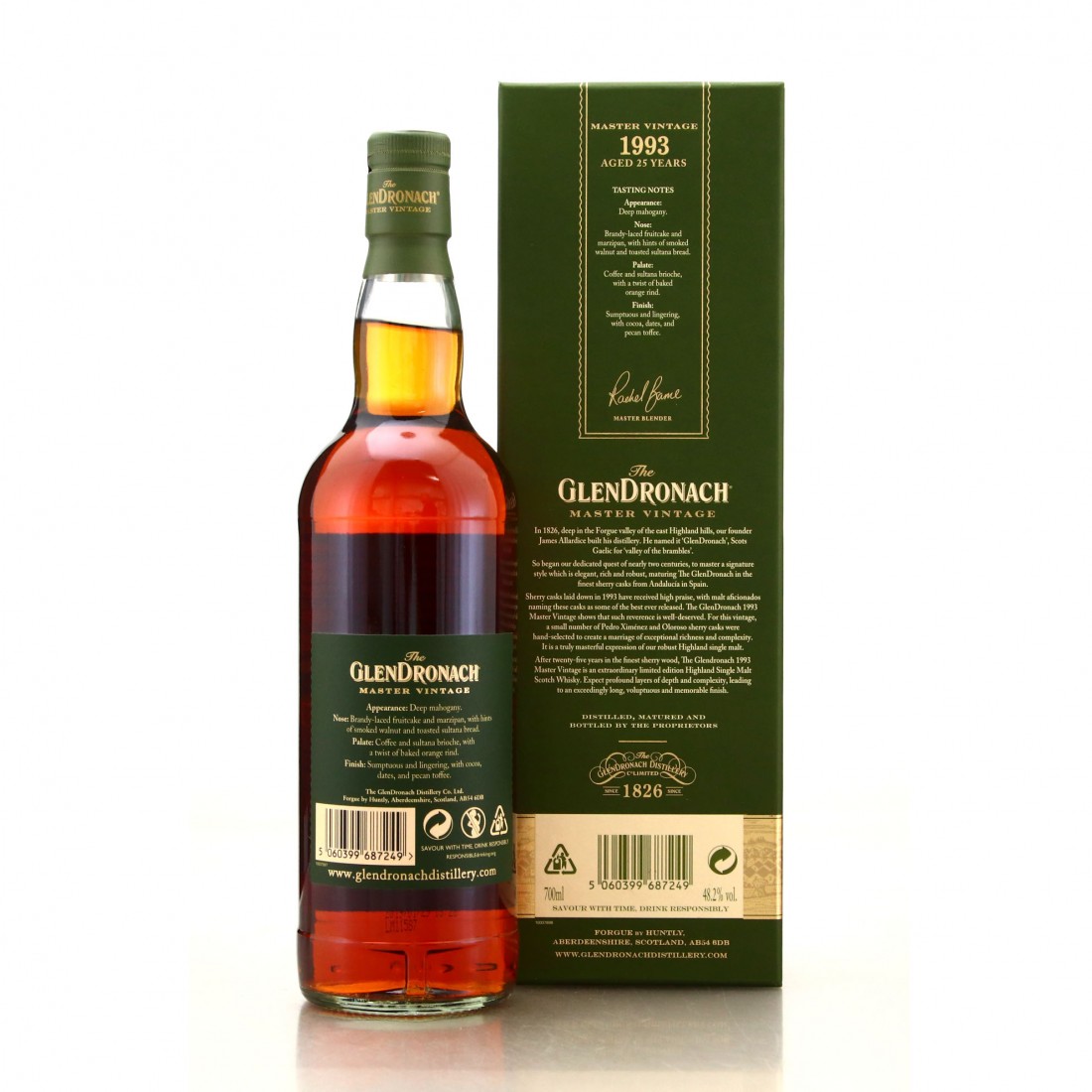 Glendronach 1993 Master Vintage 25 Year Old | Whisky Auctioneer