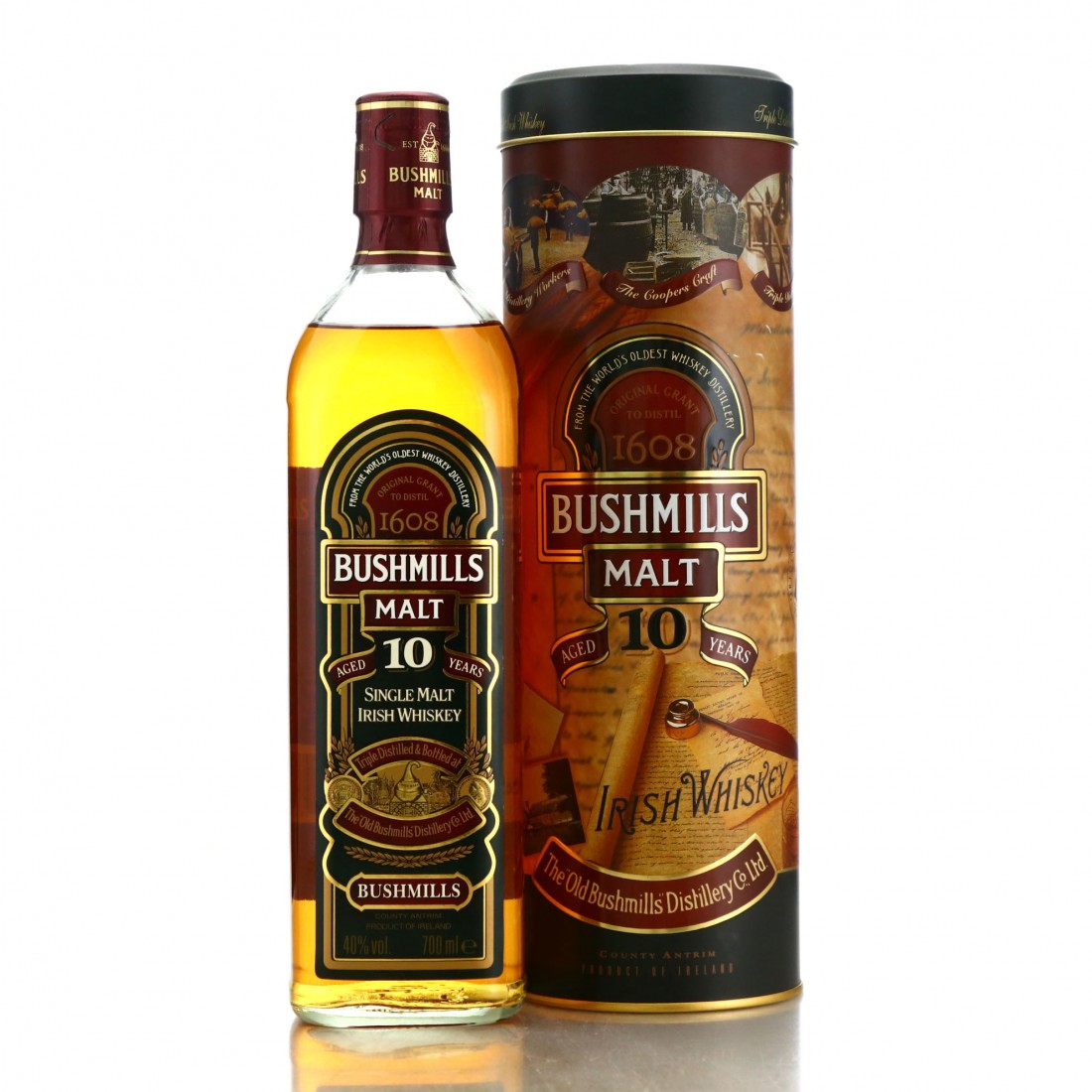 Bushmills 10 Year Old Single Malt | Whisky Auctioneer Bushmills 10 Year Old Single Malt | Whisky Auctioneer
