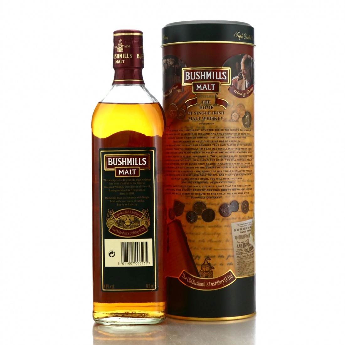 Bushmills 10 Year Old Single Malt | Whisky Auctioneer Bushmills 10 Year Old Single Malt | Whisky Auctioneer