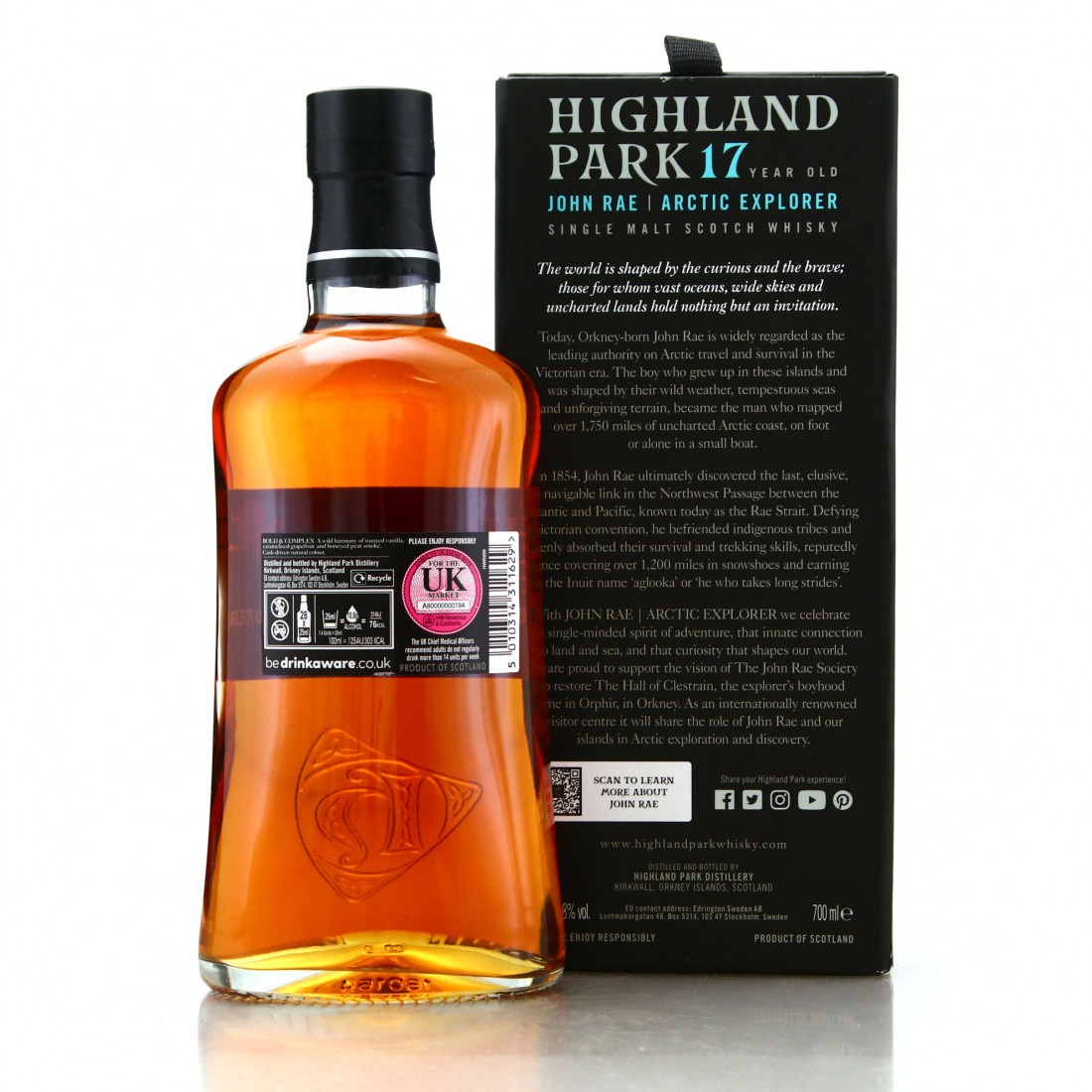 Highland Park 17 Year Old John Rae Arctic Explorer | Whisky Auctioneer