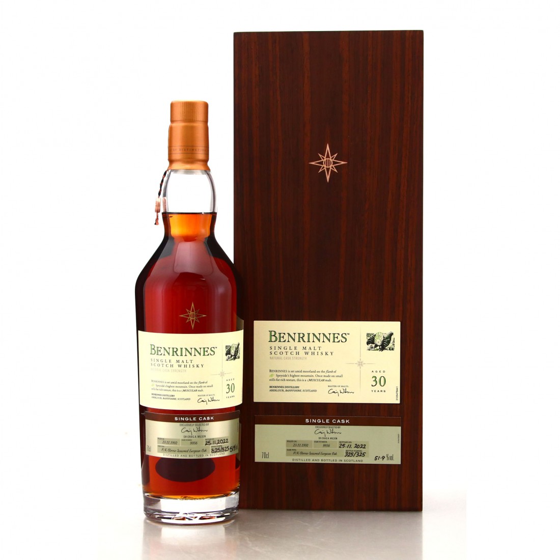 Benrinnes 1992 Casks of Distinction 30 Year Old #9956 | Whisky Auctioneer