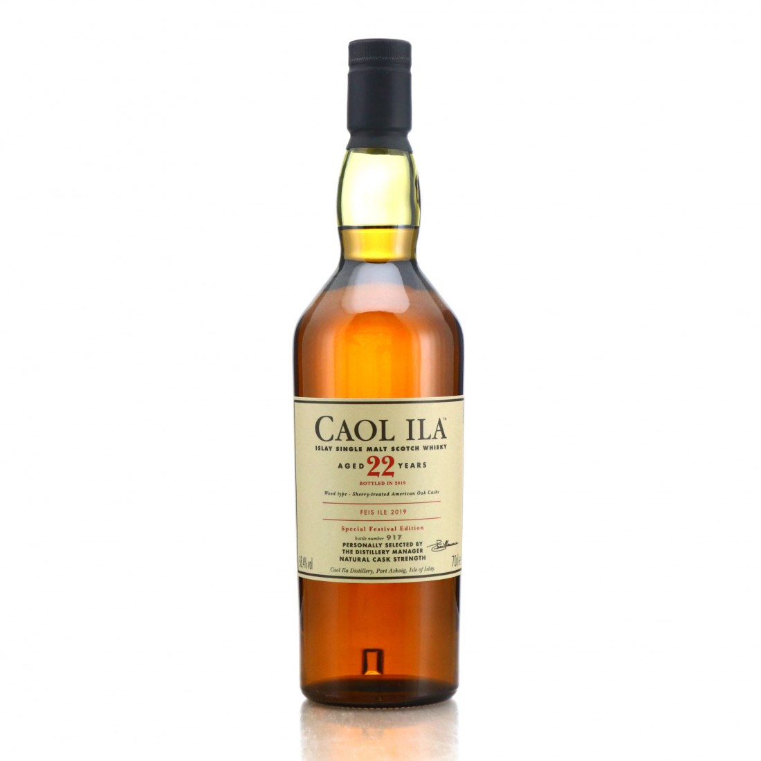 Caol Ila 22 Year Old Cask Strength / Feis Ile 2019 | Whisky Auctioneer