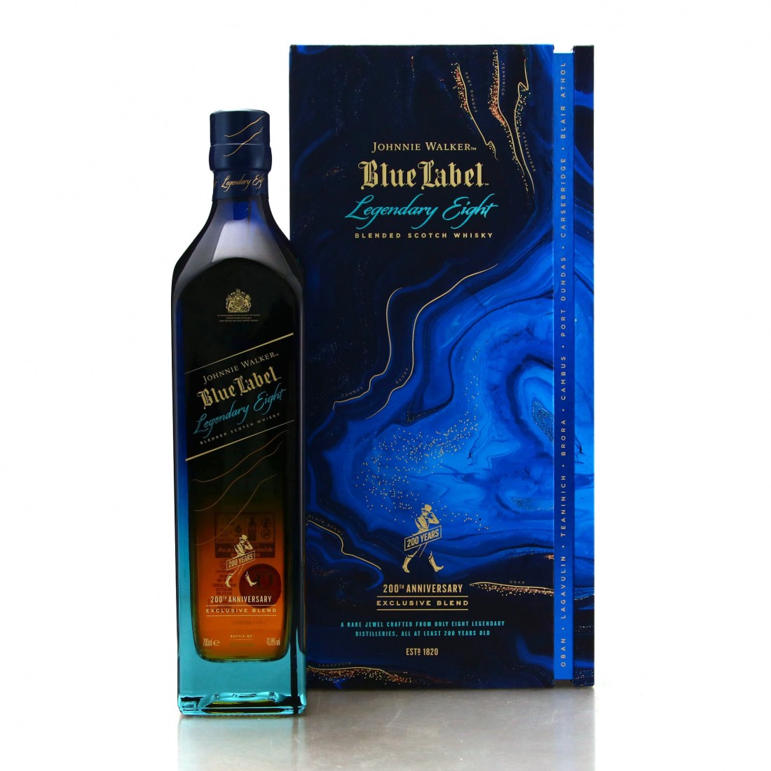 Johnnie Walker Blue Label Legendary Eight 200th Anniversary | Whisky ...