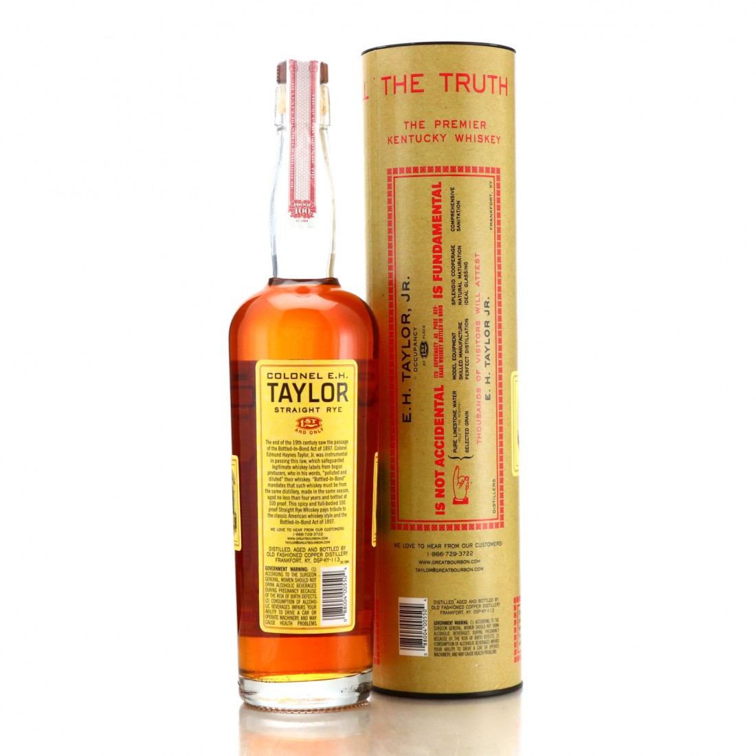 Colonel E.H. Taylor Straight Rye | Whisky Auctioneer