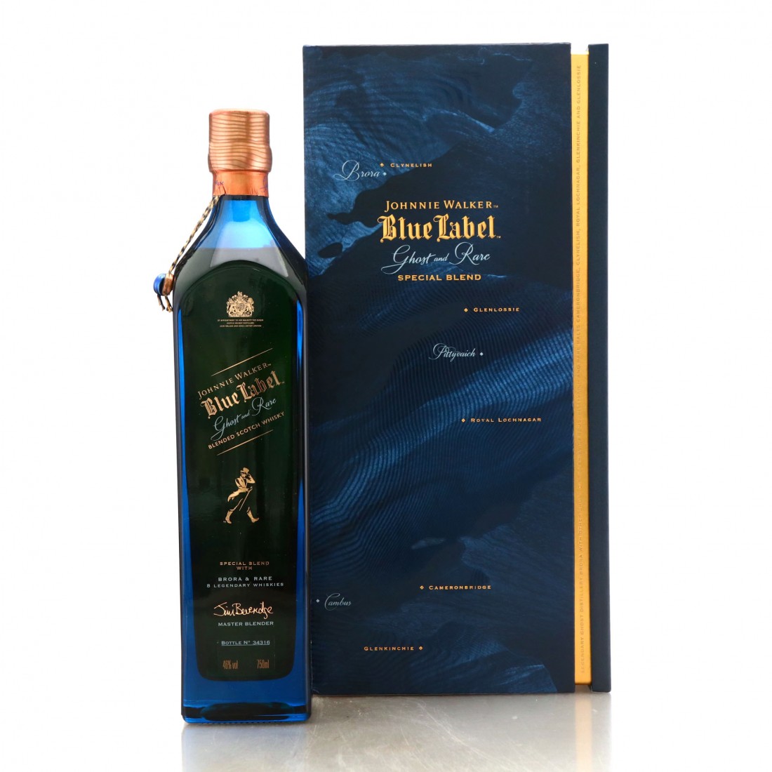 Johnnie Walker Blue Label Ghost and Rare 1st Edition / Brora | Whisky ...