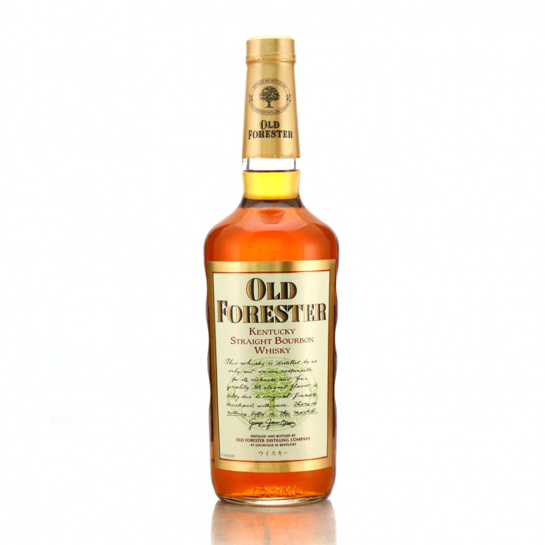 Old Forester Kentucky Straight Bourbon | Whisky Auctioneer Old Forester Kentucky Straight Bourbon | Whisky Auctioneer