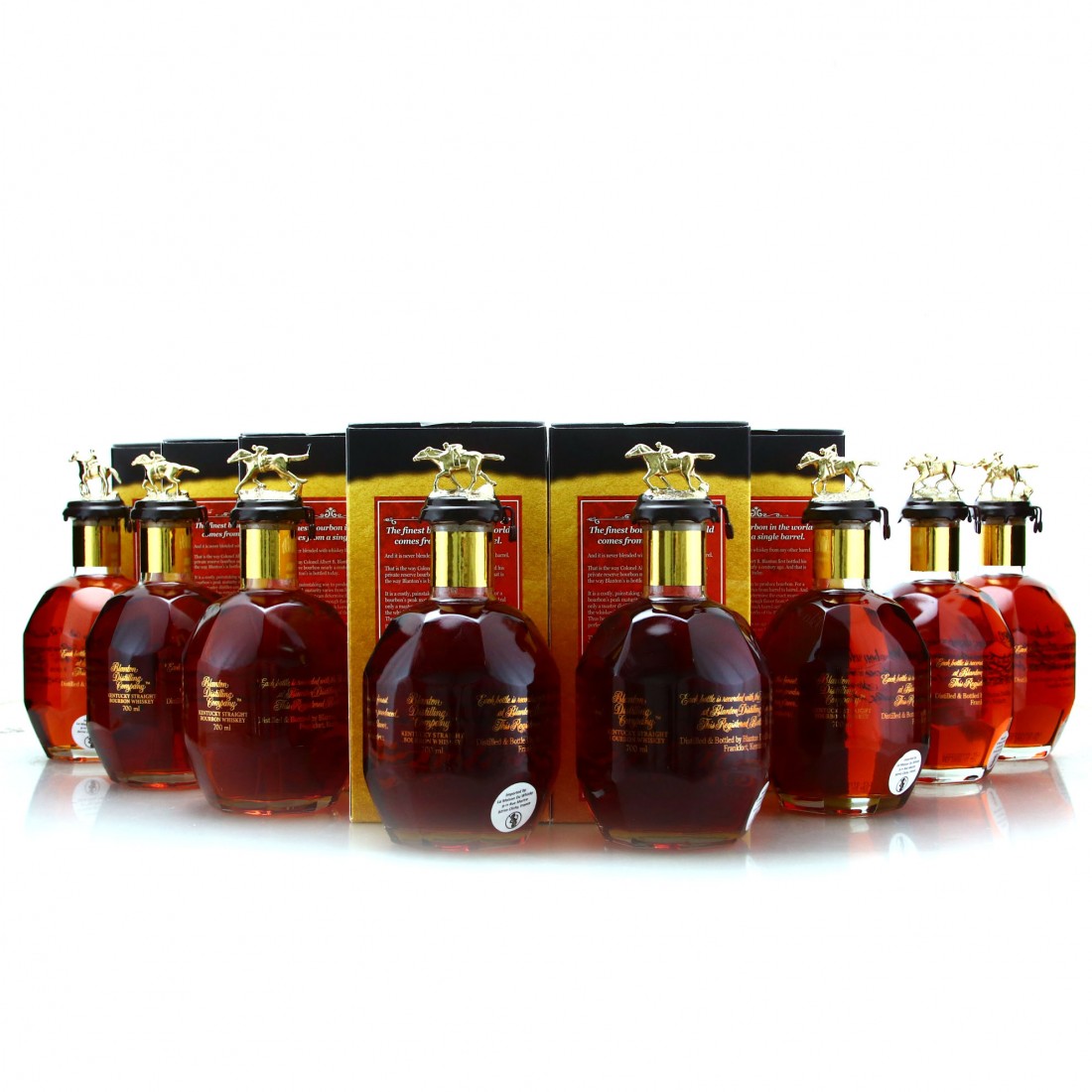 Blanton's Single Barrel Gold Edition Dumped 2021-22 8 x 70cl / Full ...