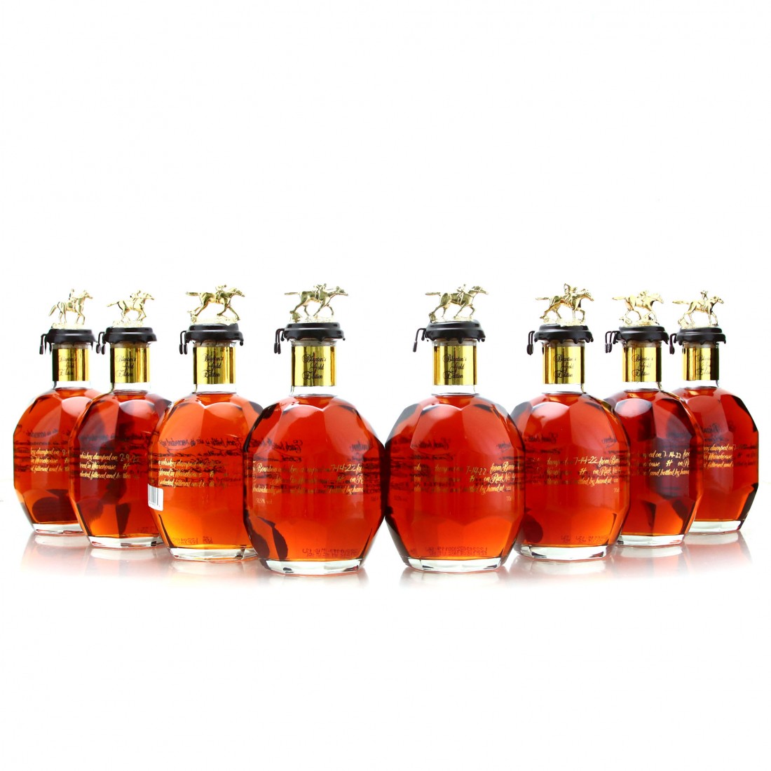 Blanton's Single Barrel Gold Edition Dumped 2021-22 8 x 70cl / Full ...
