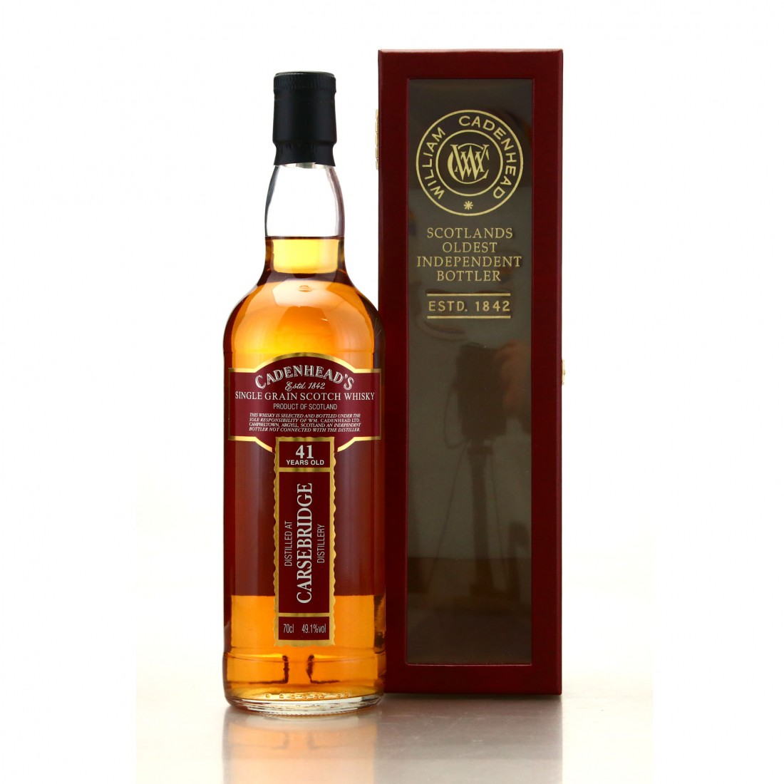Carsebridge 1976 Cadenhead's 41 Year Old | Whisky Auctioneer Carsebridge 1976 Cadenhead's 41 Year Old | Whisky Auctioneer