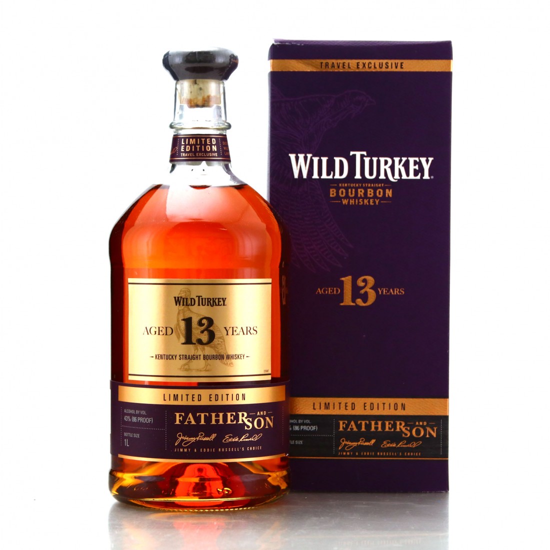 Wild Turkey 13 Year Old Father and Son 1 Litre | Whisky Auctioneer