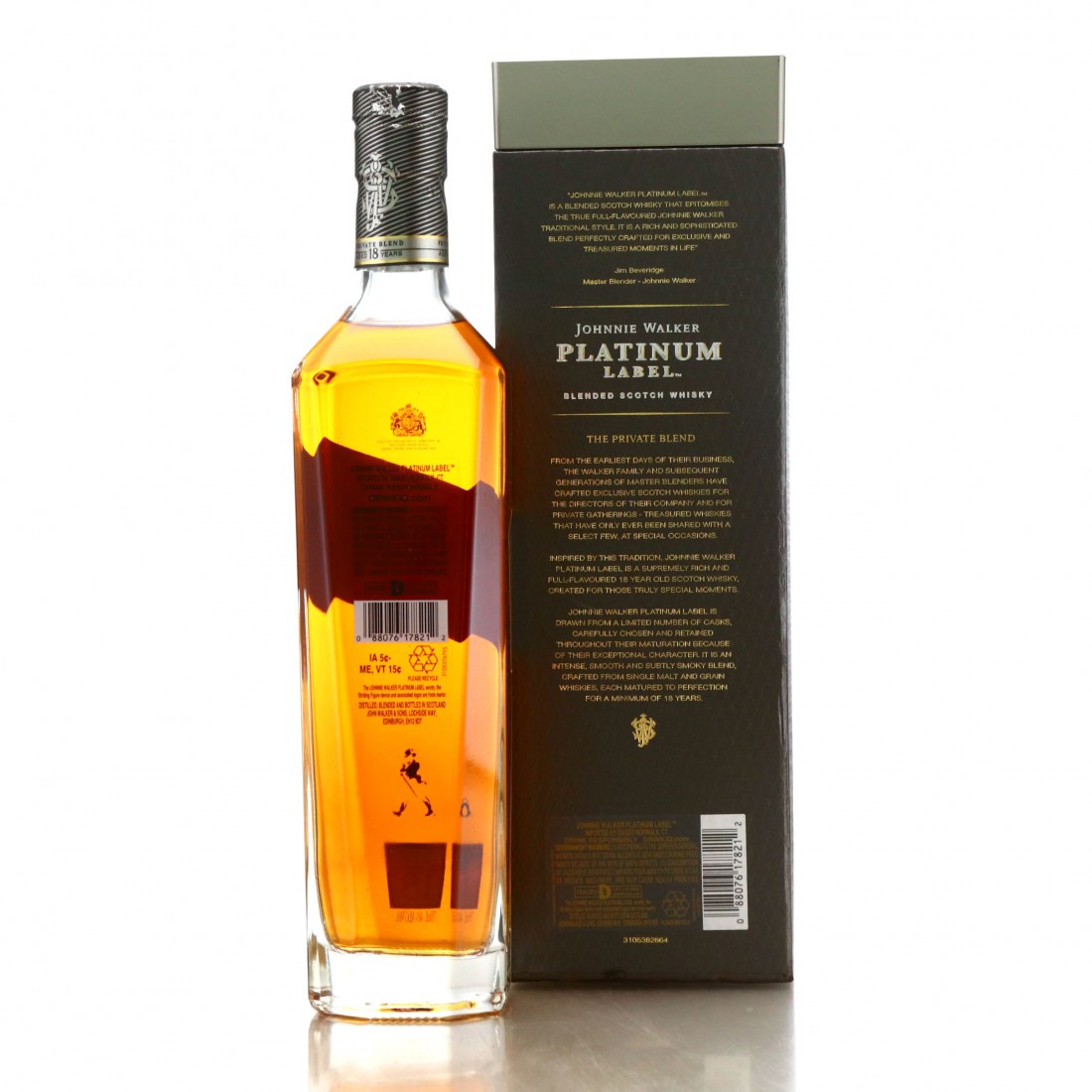 Johnnie Walker Platinum Label 18 Year Old 75cl | Whisky Auctioneer
