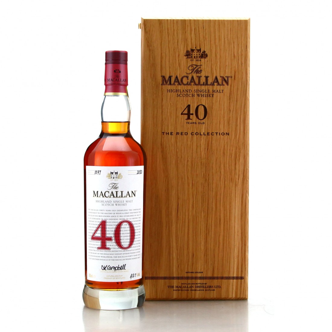 Macallan 40 Year Old The Red Collection | Whisky Auctioneer