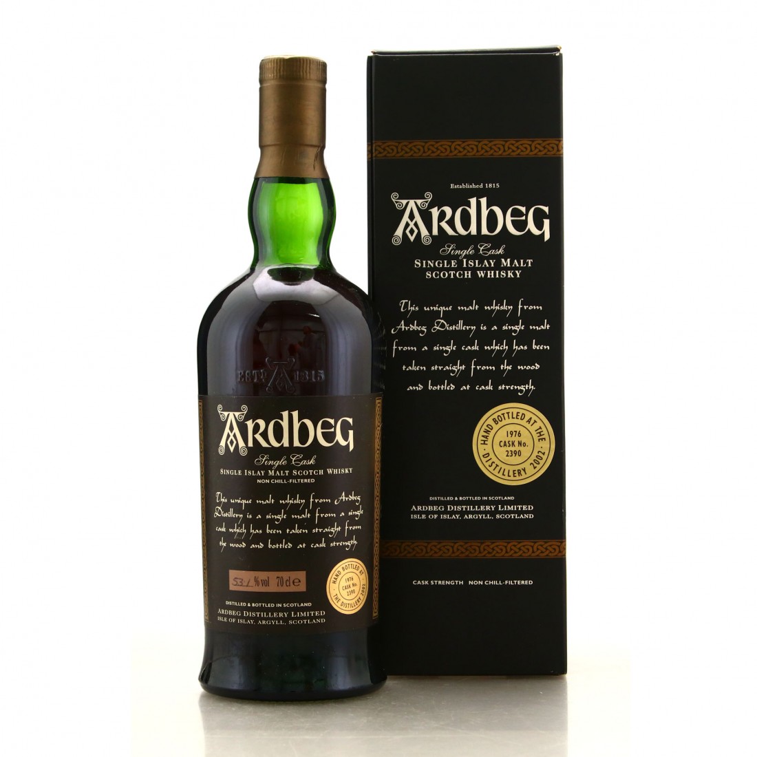 Ardbeg 1976 Single Sherry Cask #2390 | Whisky Auctioneer