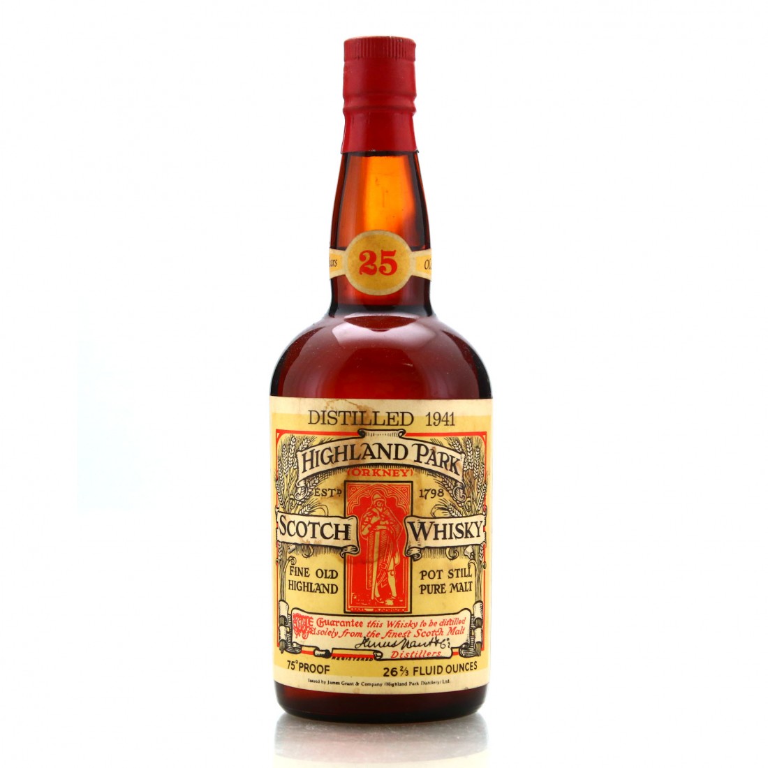 Highland Park 1941 Magnus Label 25 Year Old | Whisky Auctioneer