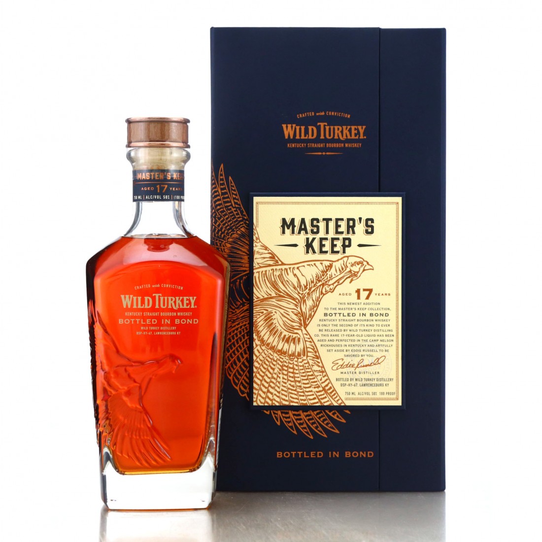Wild Turkey Master's Keep 17 Year Old Bottled in Bond Batch #1 | Whisky ...
