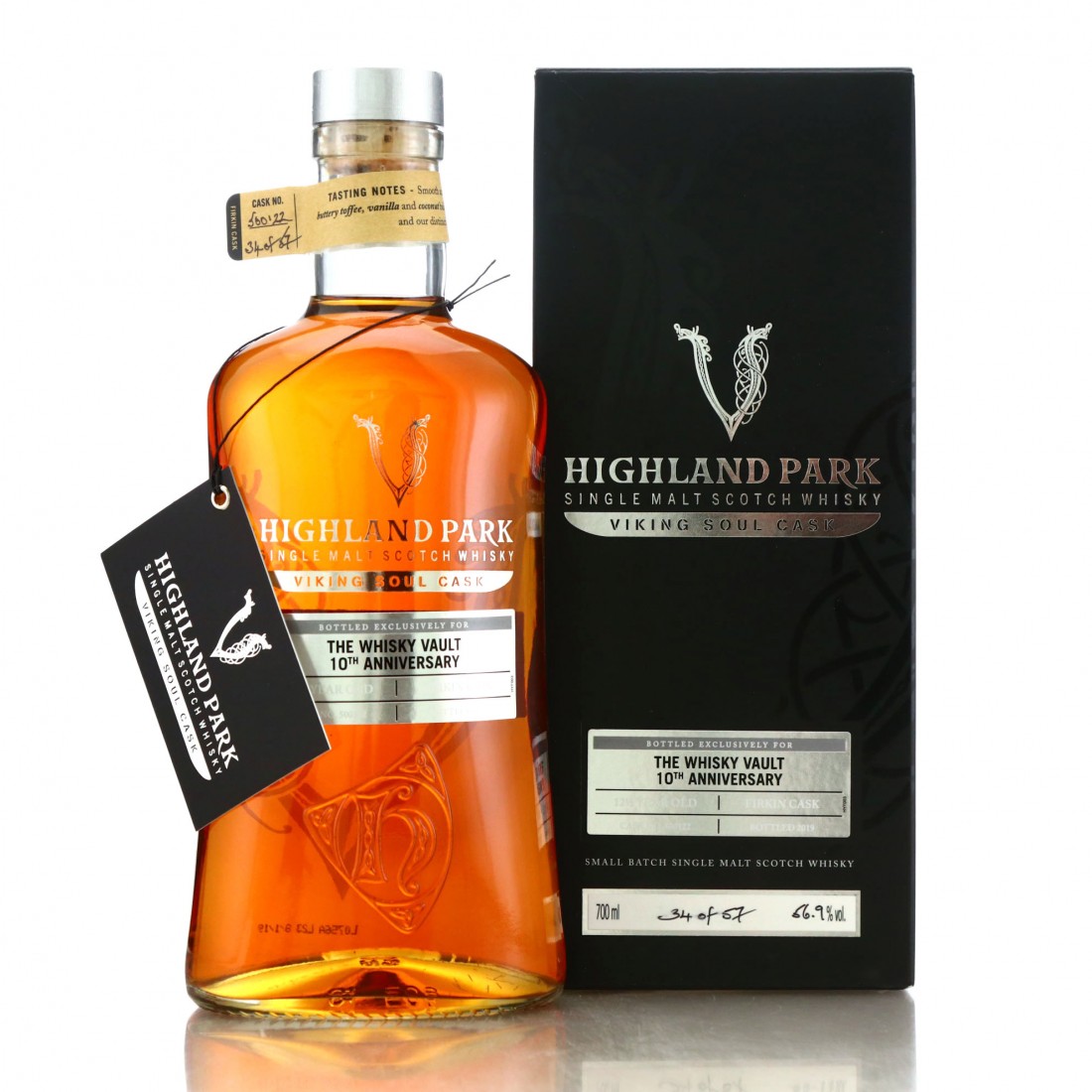 Highland Park 12 Year Old Viking Soul Cask #500122 / Whisky Vault ...
